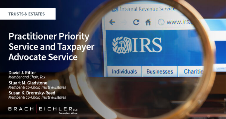 Practitioner Priority Service and Taxpayer Advocate Service