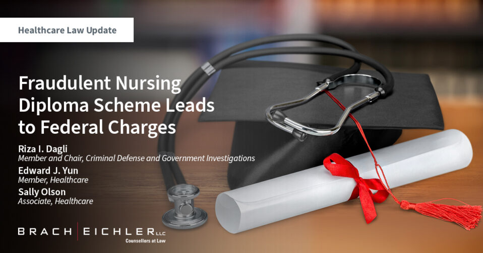 Fraudulent Nursing Diploma Scheme Leads to Federal Charges