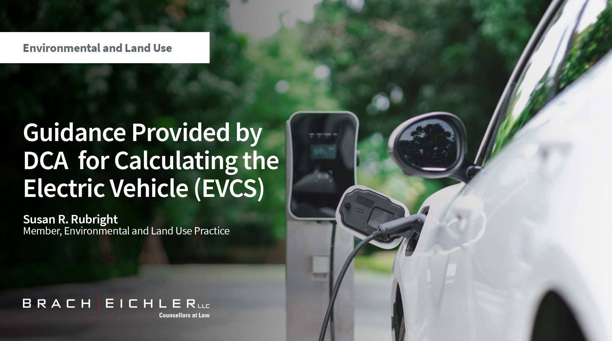Guidance Provided by DCA for Calculating the Electric Vehicle (EVCS ...