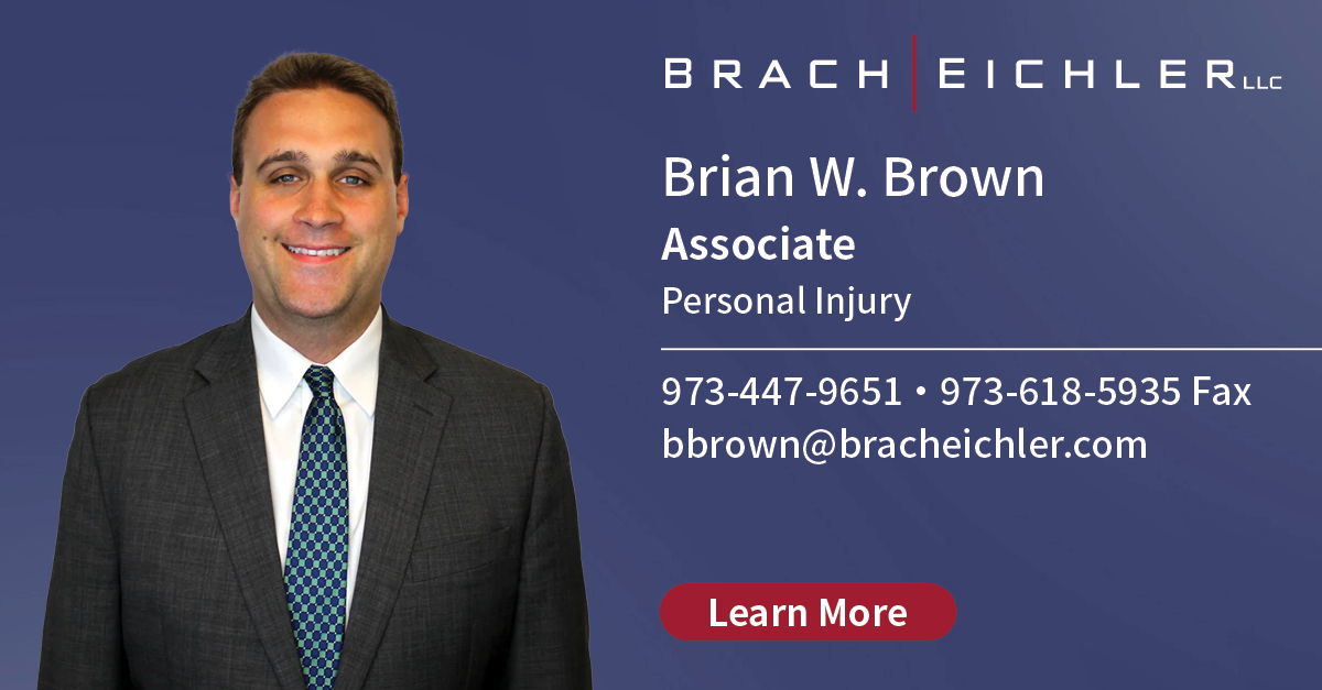 Brian W. Brown | Brach Eichler LLC