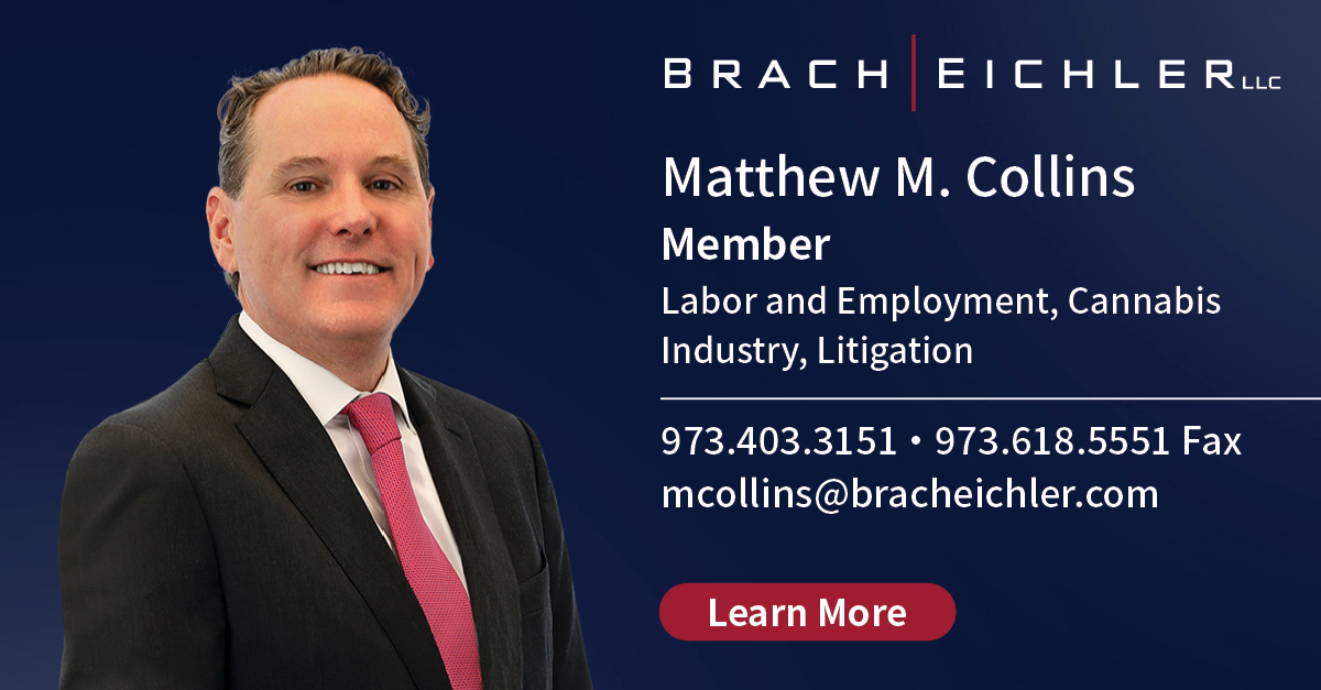 Matthew M. Collins | Brach Eichler LLC