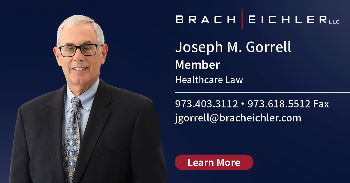 Joseph M. Gorrell | Brach Eichler LLC