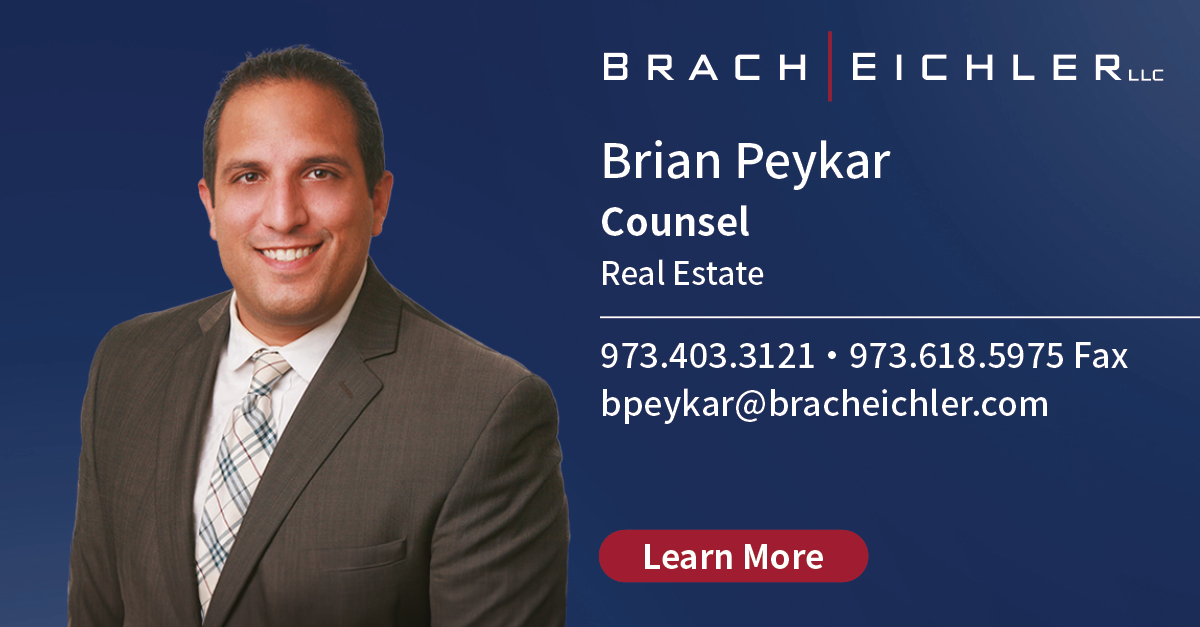 Brian Peykar | Brach Eichler LLC