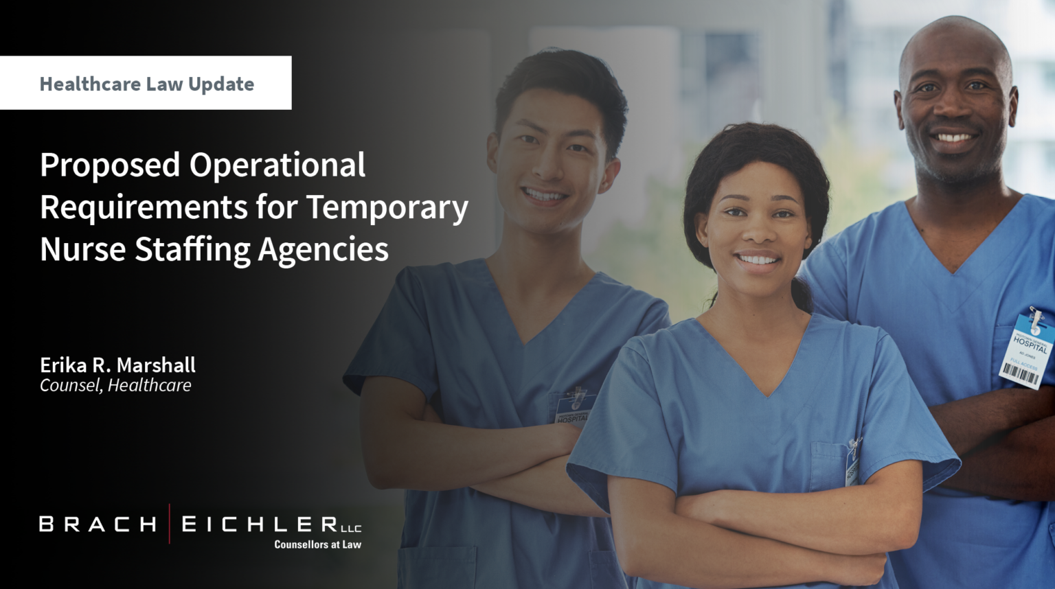 Proposed Operational Requirements for Temporary Nurse Staffing Agencies
